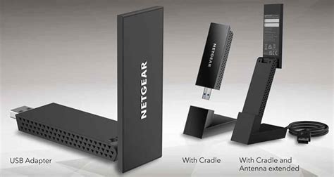 Nighthawk AXE WiFi E USB Netgear propose une clé USB Wi Fi E GinjFo