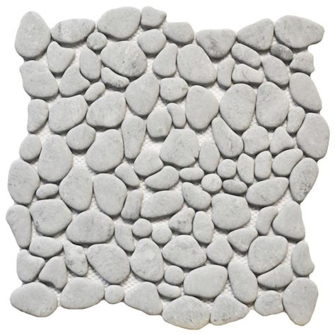 Cement Pebble Glass Mosaic Each Tile Outlets Of America