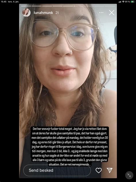 Luna Munk Fra Randers Igen Igen R Gossipdk