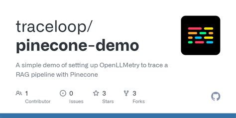 Github Traceloop Pinecone Demo A Simple Demo Of Setting Up Openllmetry To Trace A Rag