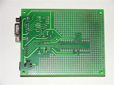 Atmel Avr Prototype Board Atmega8 88 With Components