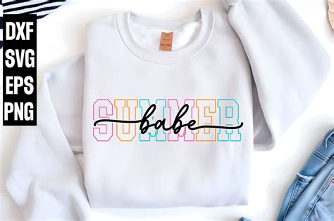 Summer Babe Png Graphic By Sweet Design Creative Fabrica