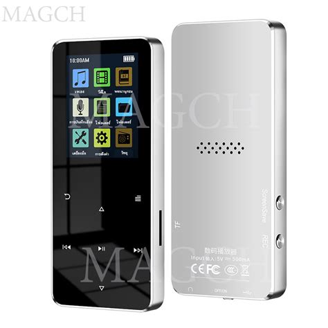 Bluetooth MP3 MP4 Player Built In 8GB Memory Bluetooth 5 0 E Book Hifi Player Walkman Fm Radio