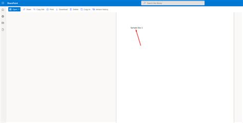 Sharepoint File Created From Power Automate Flow Doesnt Show Open