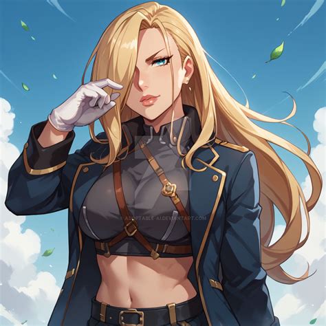 Open Olivier Mira Armstrong By Adoptable Ai On Deviantart