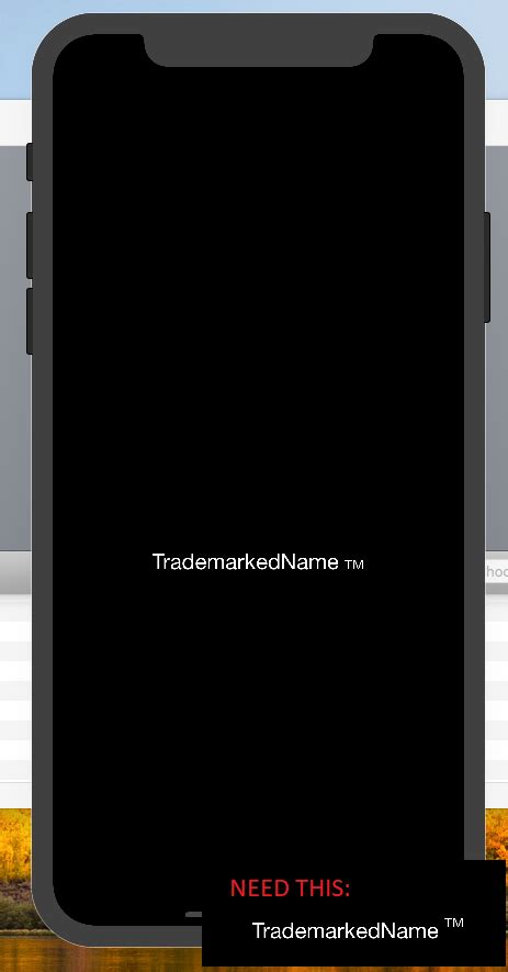 Nsattributedstring Superscript In Launchscreenstoryboard Attributedstring In Xamarinforms