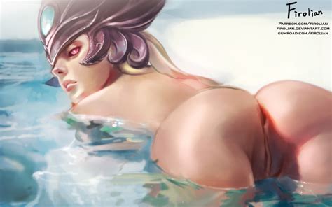 Rule 34 1girls Anus Artist Name Ass Bare Shoulders Dat Ass Female Female Only Fins Firolian
