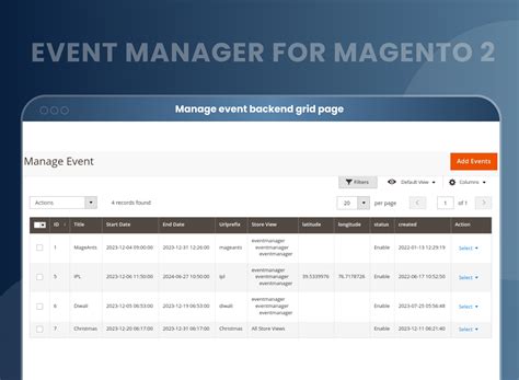 Magento 2 Event Manager By Mageants Create Custom Events