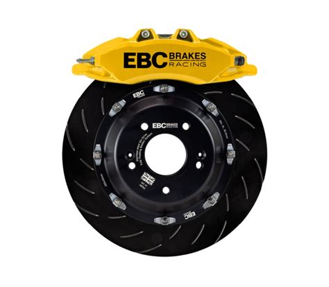 Ebc Racing 08 21 Nissan 370z Yellow Apollo 6 Calipers 355mm Rotors