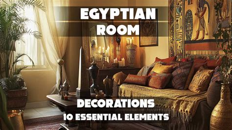 Egyptian Mythology Theme Interior Design Egyptian Artisanal Pocket