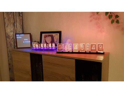 Esp8266 Based Lixie Clock 3dprinting 3dthursday Perfect 3d Printing