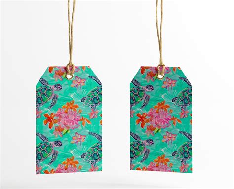 Seamless Sea Turtle Pattern Neon Sea Turtle Background Preppy Sea Turtle Digital Paper Design