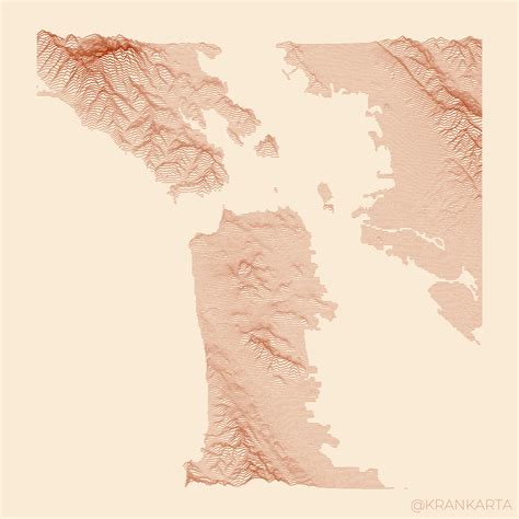 Ridgeline Stack Plot Of San Francisco And The Bay Area Rsanfrancisco