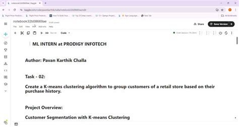 Video Pavan Karthik On Linkedin Prodigyinfotech Machinelearning