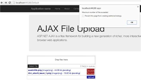 Ajax Control Toolkit Tutorial Ajaxfileupload Part Three