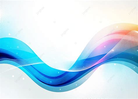 Colorful Wave Abstract Technology Background Abstract Background Technology Design Wave