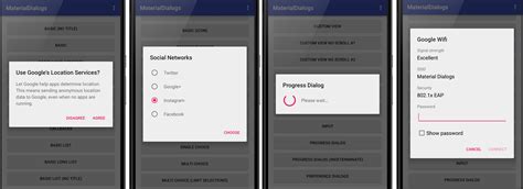 material dialogs CSDN博客