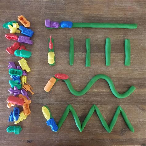 🦋 Hannah 🦋 On Instagram “playdough Pre Writing Lines For This Activity I Rolled Out Green