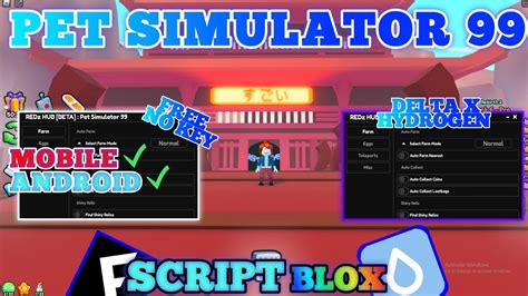 PET SIMULATOR 99 Script Mobile AUTO FARM AUTO HATCH AUTO SHINY RELIC AUTO COLLECT NO KEY