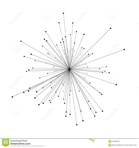 Abstract 3d Illustration Of Molecule Stock Vector Illustration Of