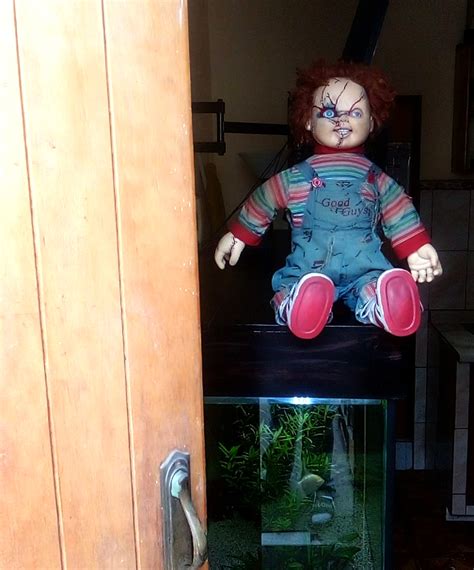 Chucky Yule Log Holiday Fire We Know Chestnuts Arent The Only Thing Roasting By Chuckys