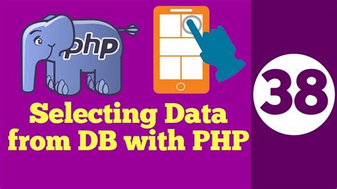 38 Selecting Data From Database With Php Php Mysql Tutorial In Hindi Youtube