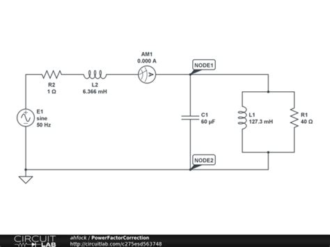 Powerfactorcorrection Circuitlab