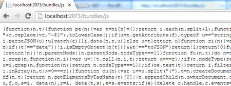 Web Optimisation Resource Bundling And Minification In Net45 Mvc4