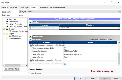 Xml Source Qualifier In Informatica