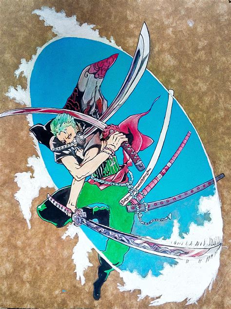 Artstation Roronoa Zoro Fan Art