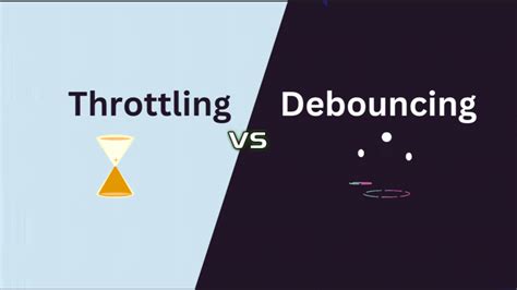 Debounce And Throttle In Javascript