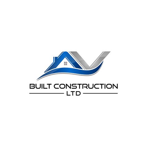 Construction Logo Design For Av Built Construction Ltd By Well Being