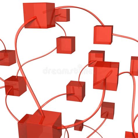 Network Matrix Stock Illustration Illustration Of Digital 8179367