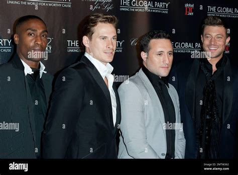 Simon Webbe Lee Ryan Antony Costa And Duncan James Of Blue Attend The World Wide Launch Of