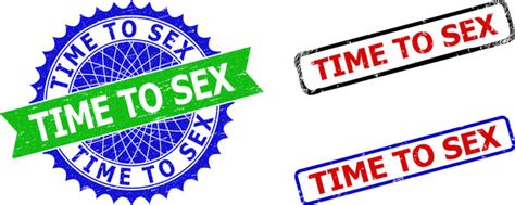 Game Time Rosette And Rectangle Bicolor Stamp Vector Image