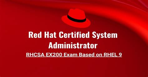 Ex200 Rhcsa Exam Questions With Solutions Your Path To Rhel 9