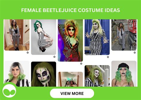 Female Beetlejuice Diy Costume Guide