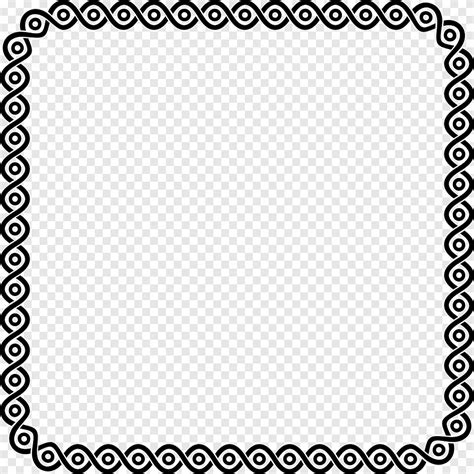 เส้นขอบและกรอบเอกสาร Microsoft Word กรอบตกแต่ง พื้นที่ สีดำ Png Pngegg