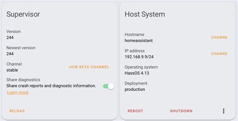 Home Assistant Những Tính Năng Mới Trong Supervisor