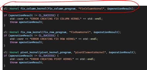 kernel creation fails on amd card error 46 r opencl