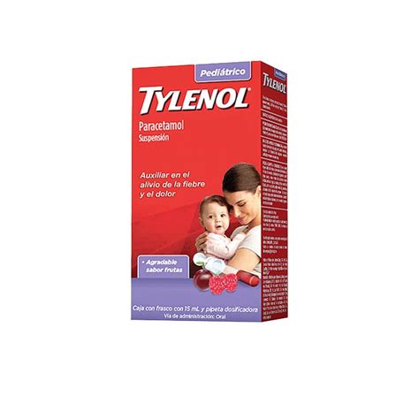 Tylenol Paracetamol Pediátrico Gotas De Cereza 15 Ml 1 Frasco Super 99