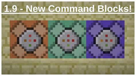 command block basics minecraft 1 9 youtube