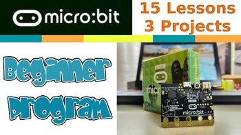 Robotics Micro Bit Beginner Program Lessons Plus Projects Ready To Go