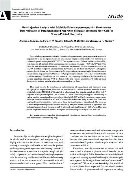 Pdf Flow Injection Analysis With Multiple Pulse Amperometric Detection Potentialities And