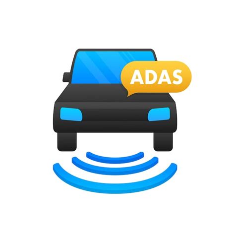 Premium Vector Banner Vector Creative Adas Advanced Driver Assistance