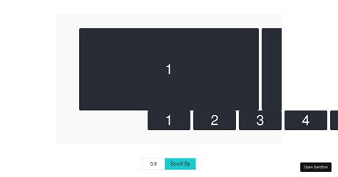 Embla Carousel Scrollby Codesandbox