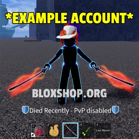 🔥 Sanguine Art Blox Fruits Account