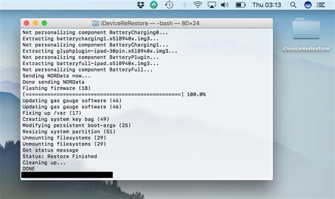 How To Restore Your Device To IOS 9 X With IDeviceReRestore
