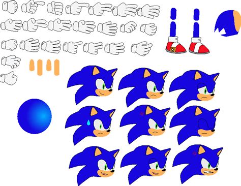 Sonic Sprite By Pyaesonehein5676 On Deviantart