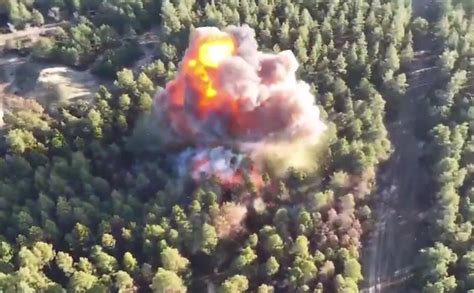 Ukraine Blows Up Russian ‘solntsepyok Heavy Flamethrower With Himars